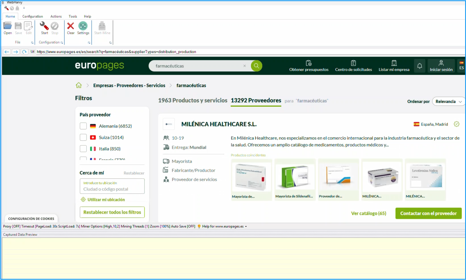 Scraping EuroPages for B2B Leads: A Step-by-Step Guide – WebHarvy Blog
